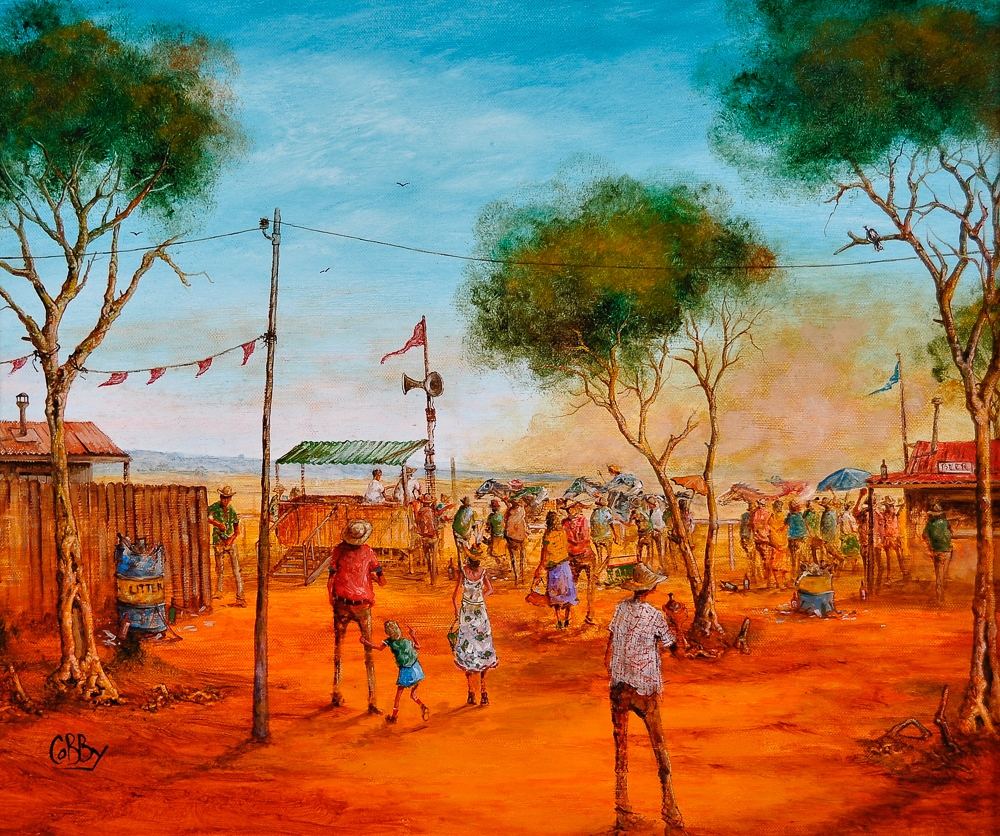 John Cobby | The Bong Pong Races | MutualArt