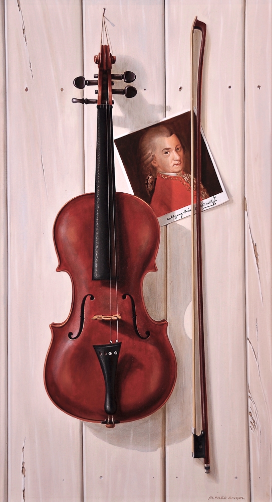 Alfred H. Engel | Mozart and Violin | MutualArt