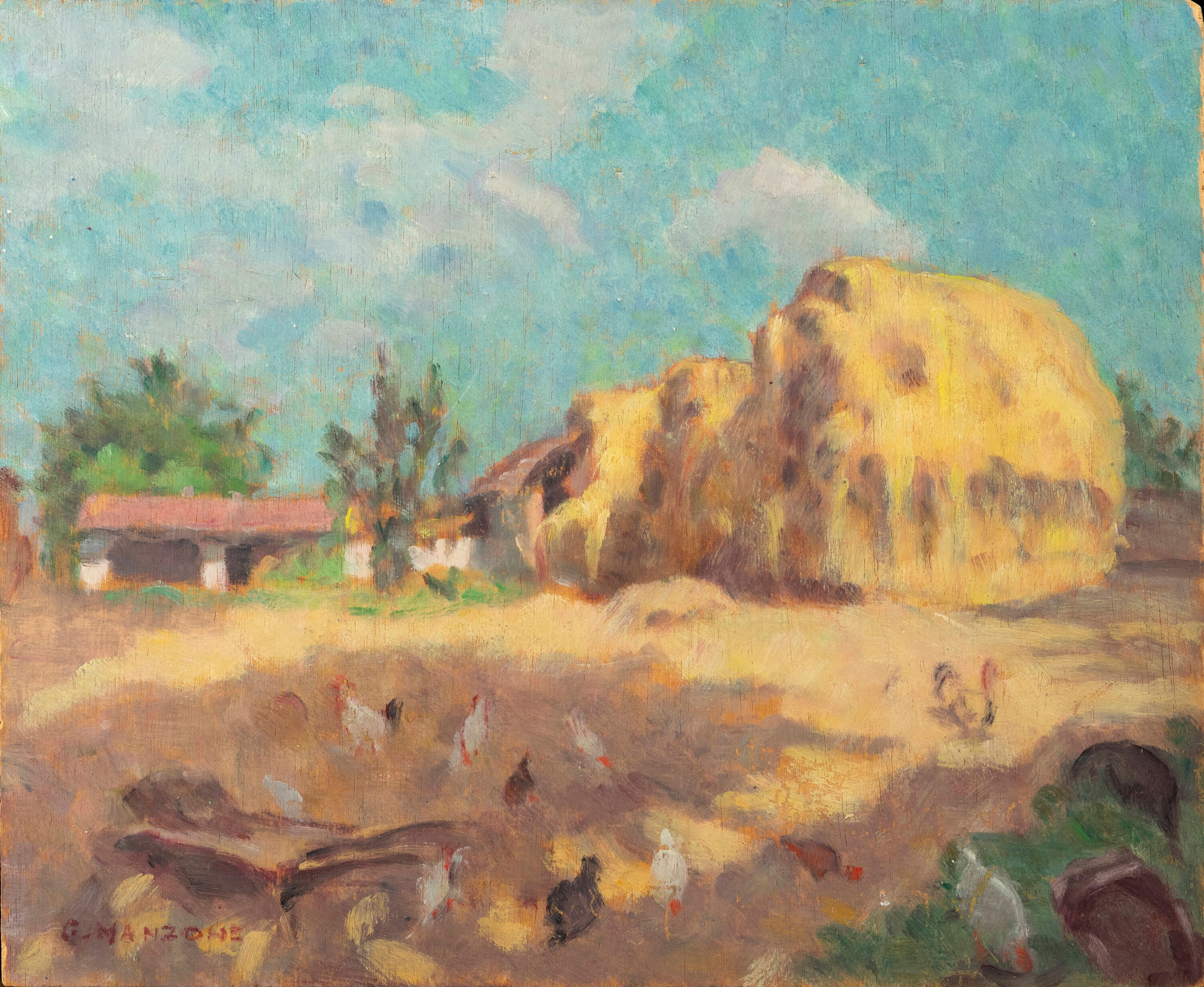 Giuseppe Manzone | Il pagliaio | MutualArt