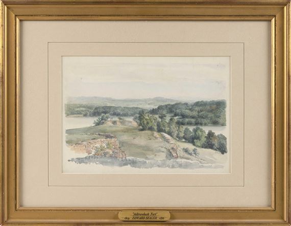 Edward Seager | Adirondack Fort. | MutualArt