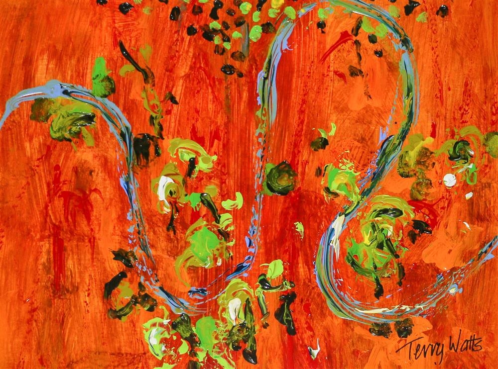 Terry Watts | Winding River Landscape | MutualArt