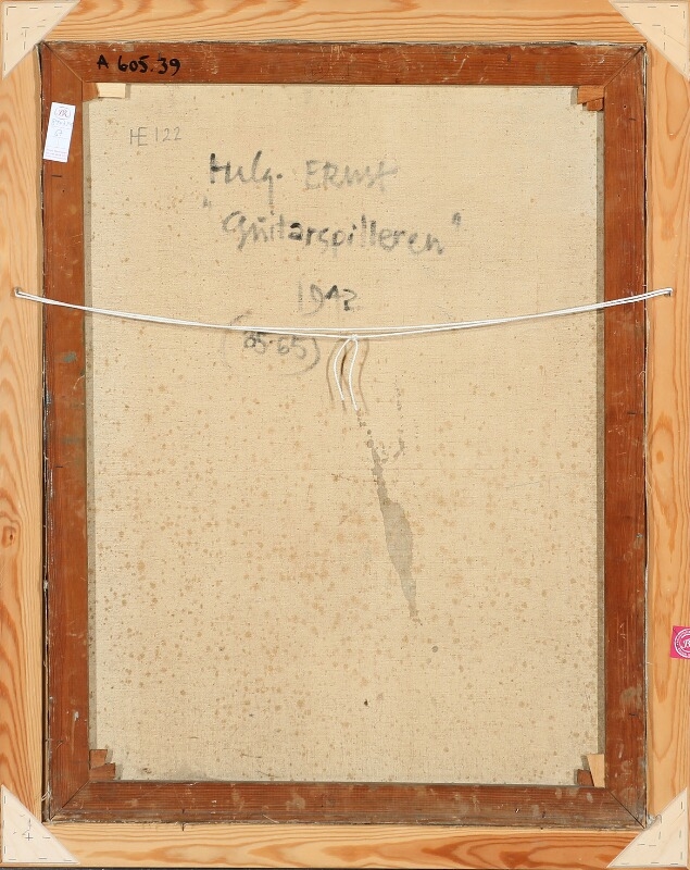 Helge Ernst | “Guitarspilleren” (The Guitar Player) (1942) | MutualArt