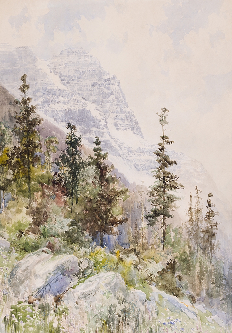 Frederic Marlett Bell-Smith | Mount Stephen | MutualArt