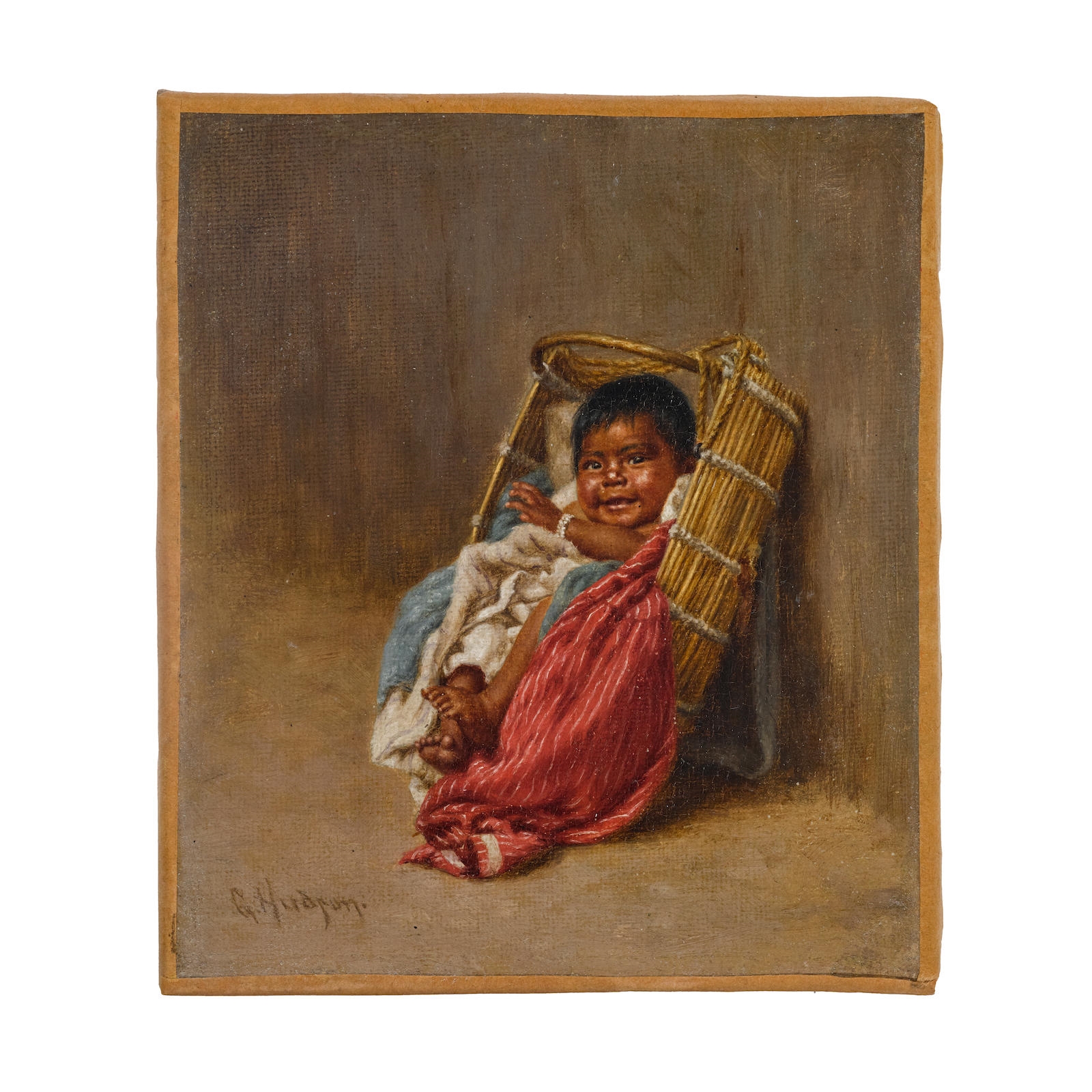 Grace Carpenter Hudson | Portrait of a little Pomo Indian girl (1898 ...