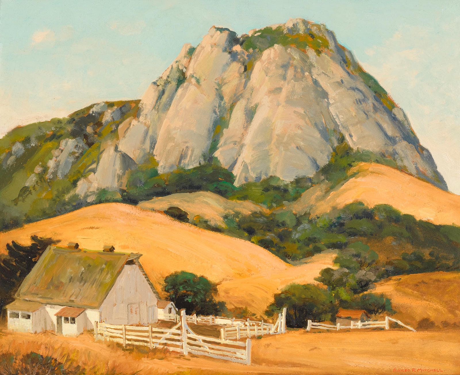 Alfred R. Mitchell | San Luis Obispo Ranch | MutualArt