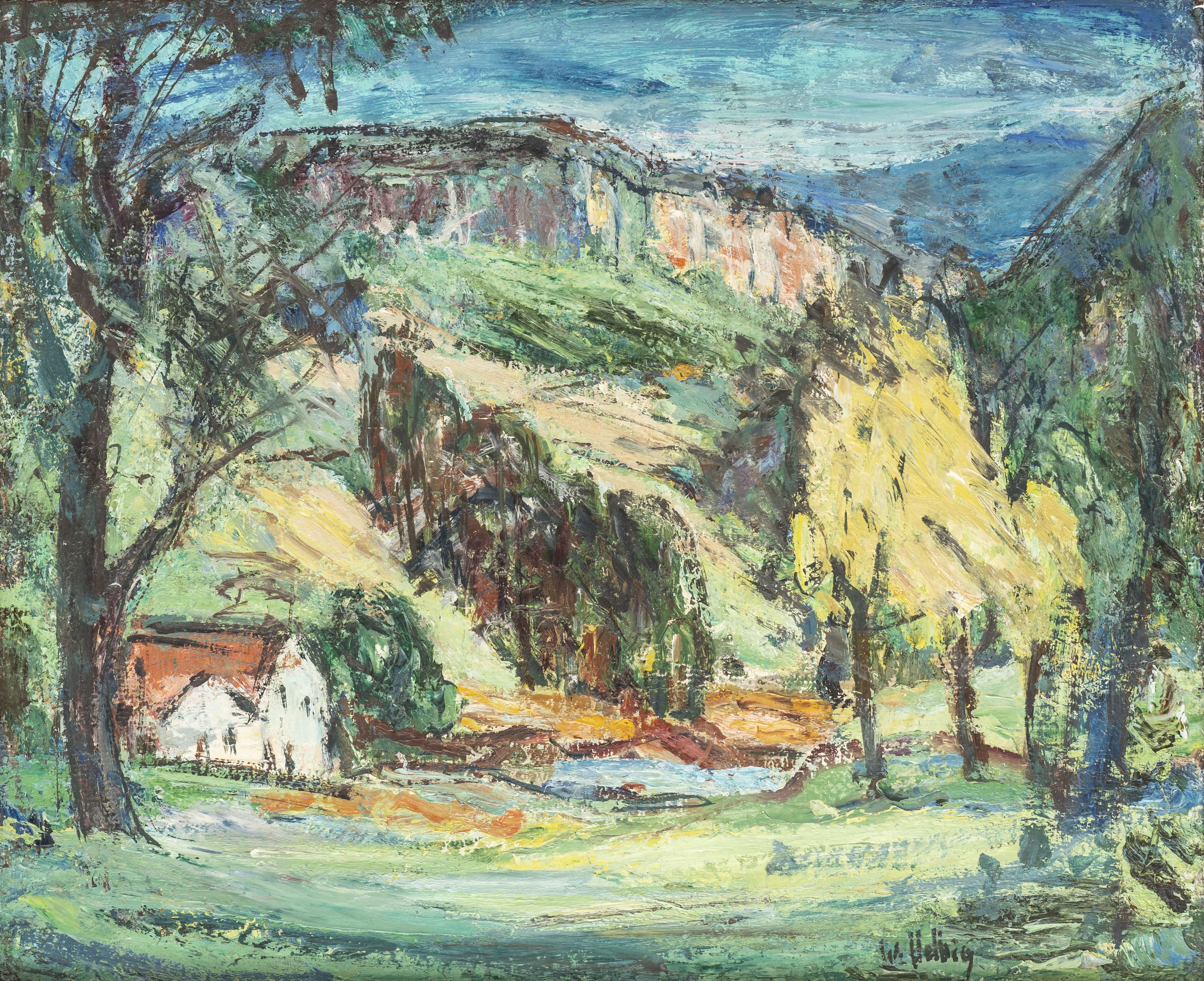 Walter Helbig | Paysage du Jura (1944) | MutualArt