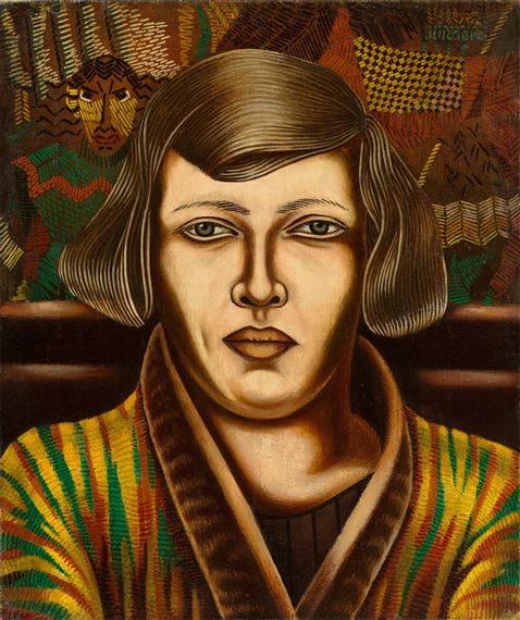 Grethe Jürgens | Portrait of Gerta Overbeck (1929) | MutualArt