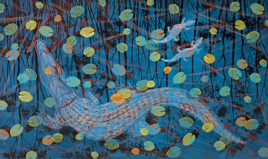 Lin Onus | Mandiginingi (1992) | MutualArt