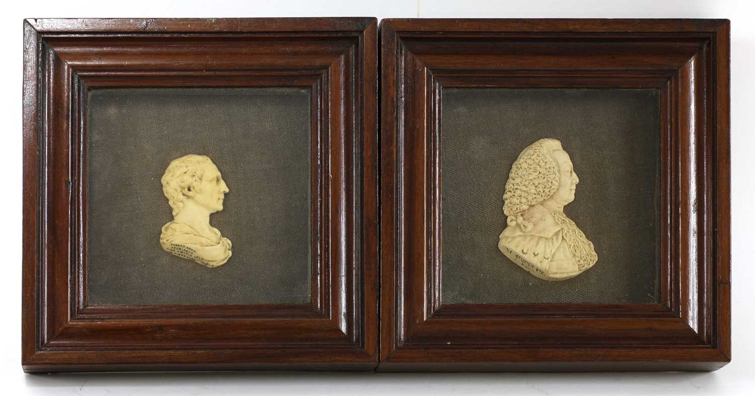 Robert Adam | a wax portrait medallion | MutualArt