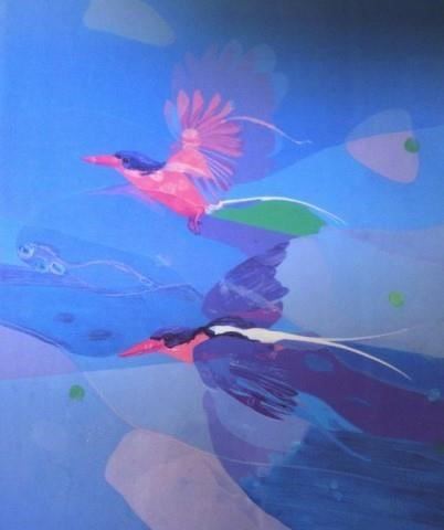 Lars Knudsen | White Tailed Kingfisher | MutualArt