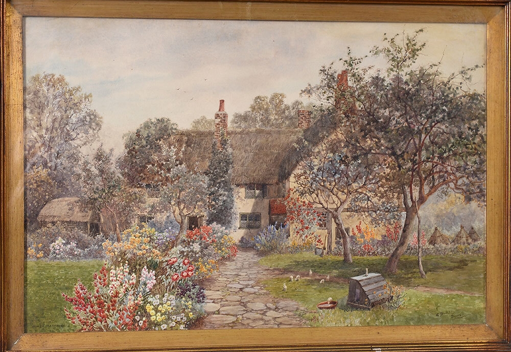 James Matthews | Cottage Garden | MutualArt