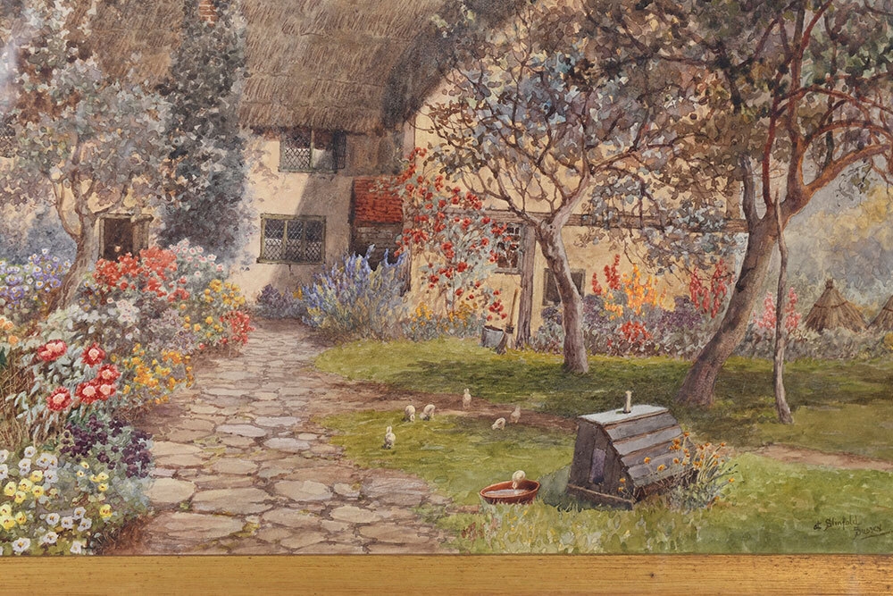 James Matthews | Cottage Garden | MutualArt