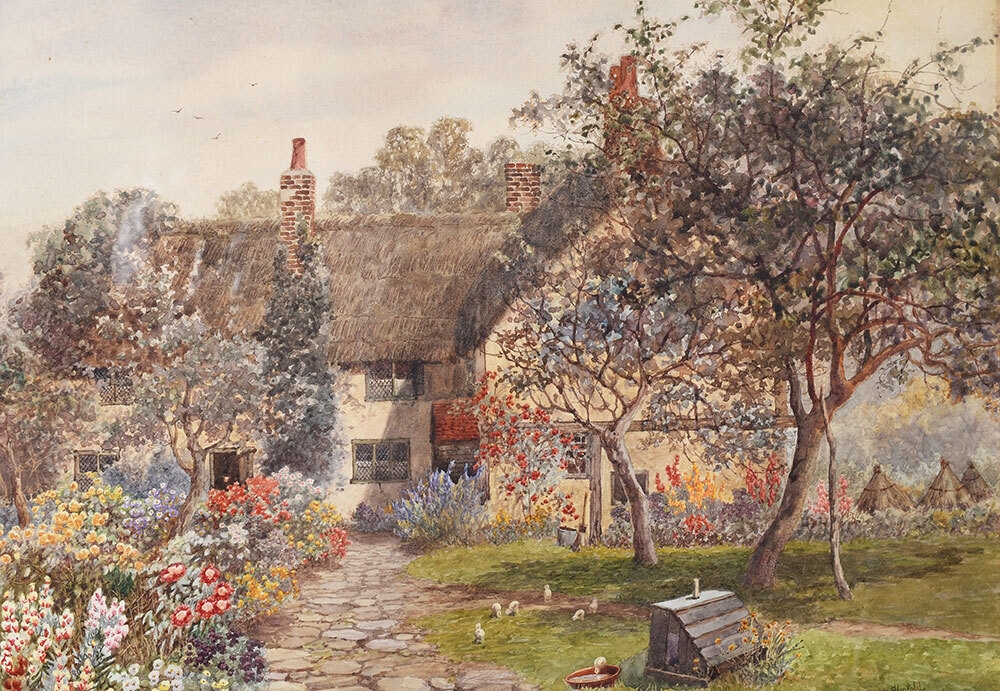 James Matthews | Cottage Garden | MutualArt