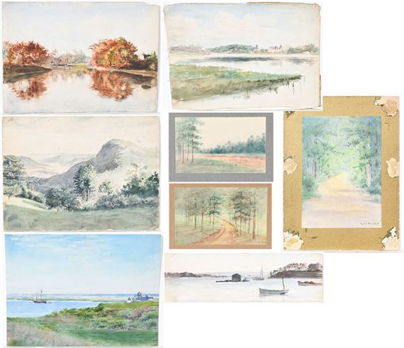 Louis Rowell | Three landscapes | MutualArt