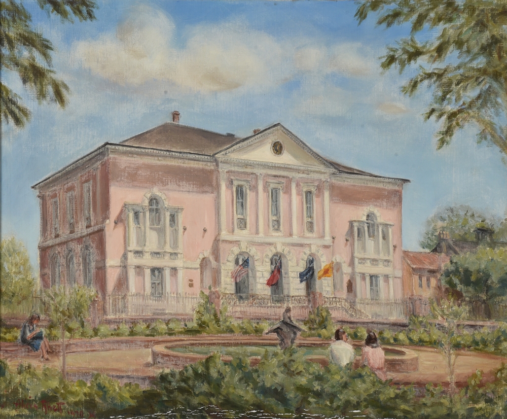 Alicia Rhett | Portrait of the Old Exchange Building (1979) | MutualArt