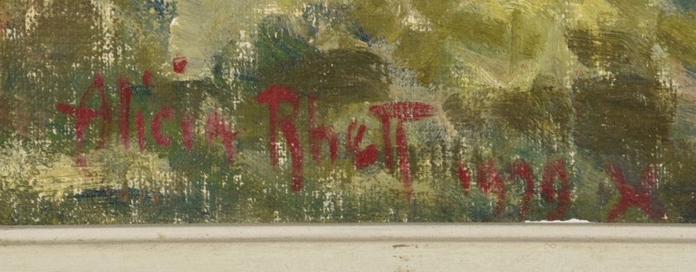 Alicia Rhett | Portrait of the Old Exchange Building (1979) | MutualArt