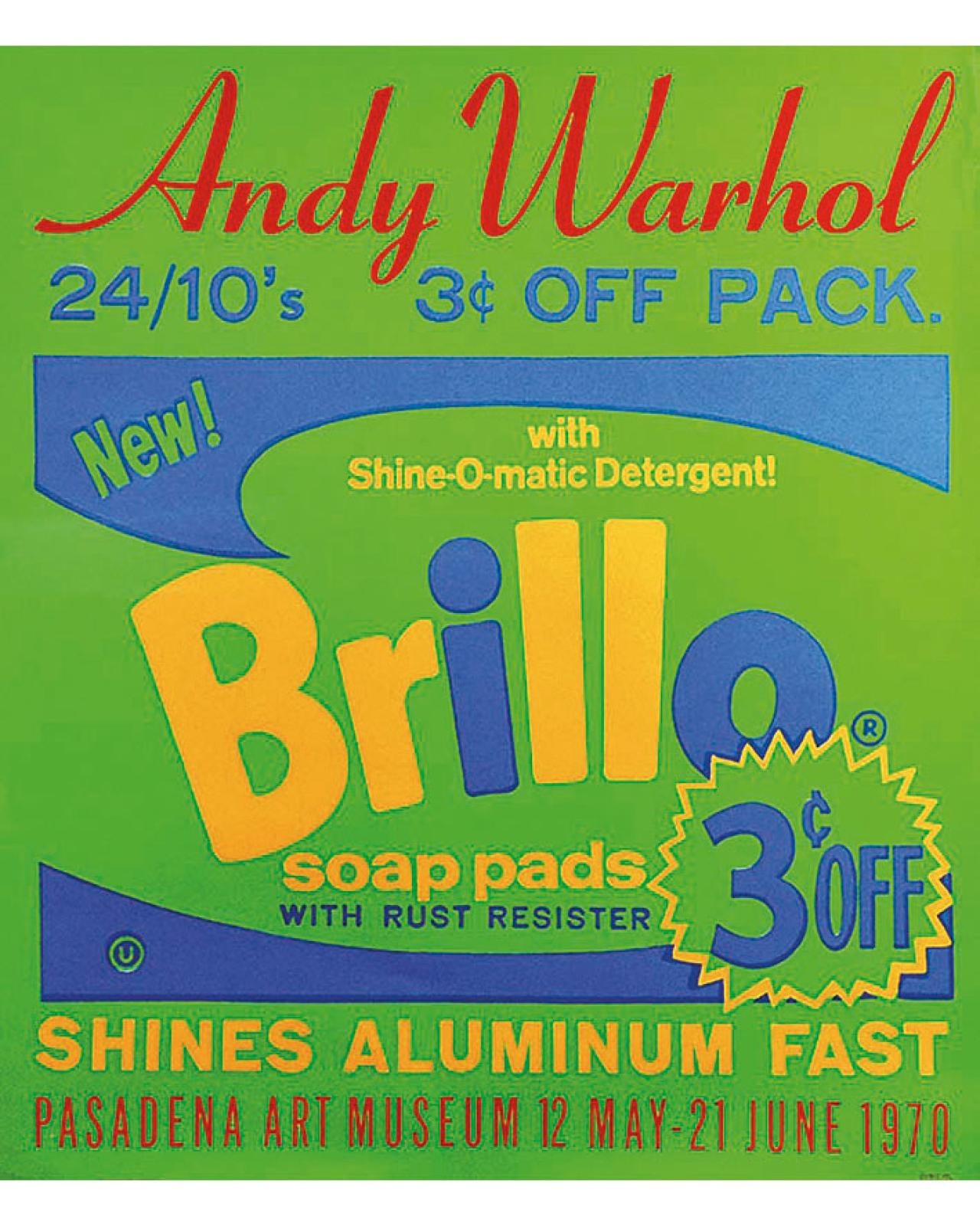 Andy Warhol | New Brillo - Soap pads with rust resister Very Rare ...