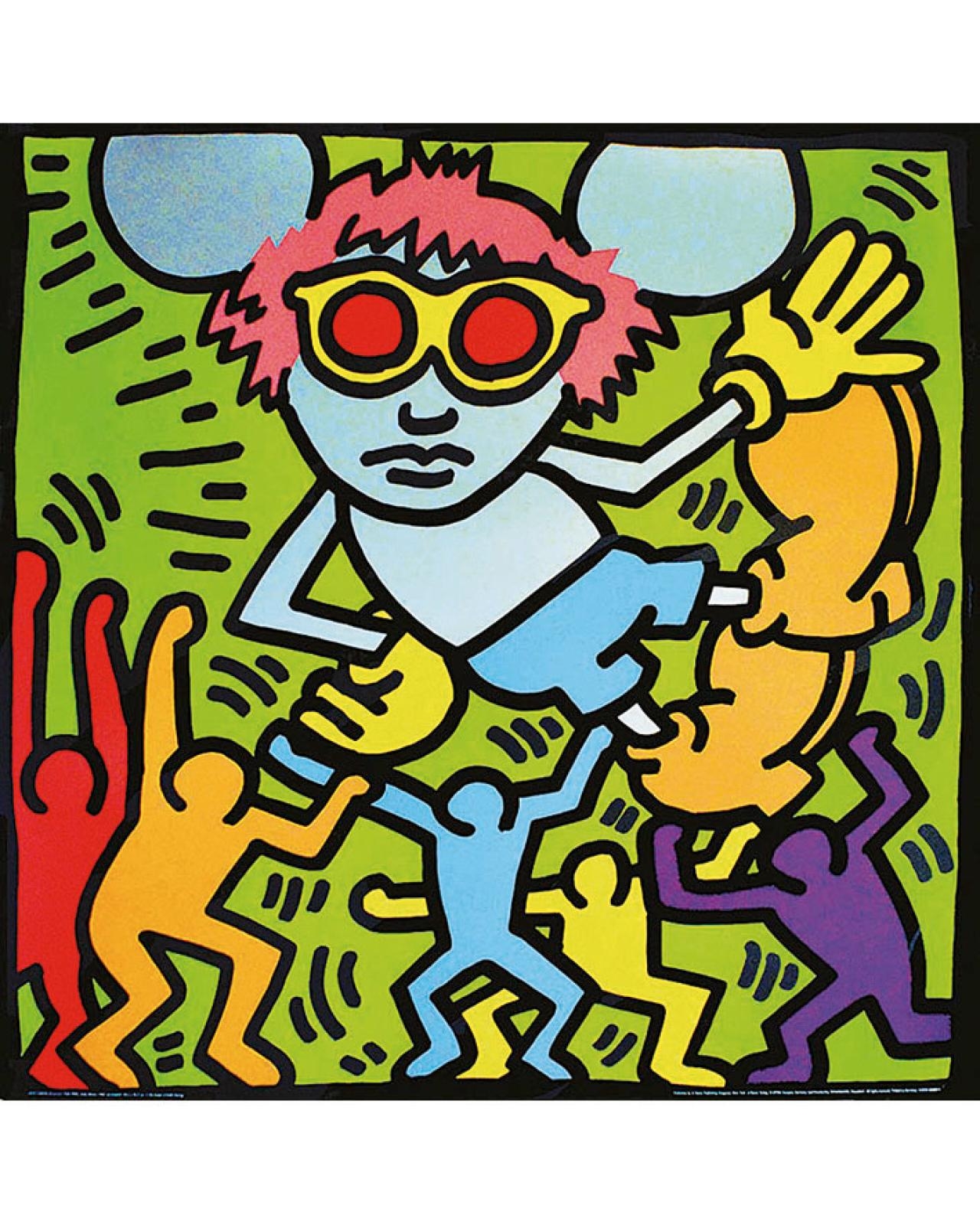 Keith Haring | Andy Mouse (Circa 2000) | MutualArt