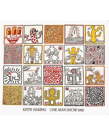 Keith Haring | One Man Show (1982) | MutualArt
