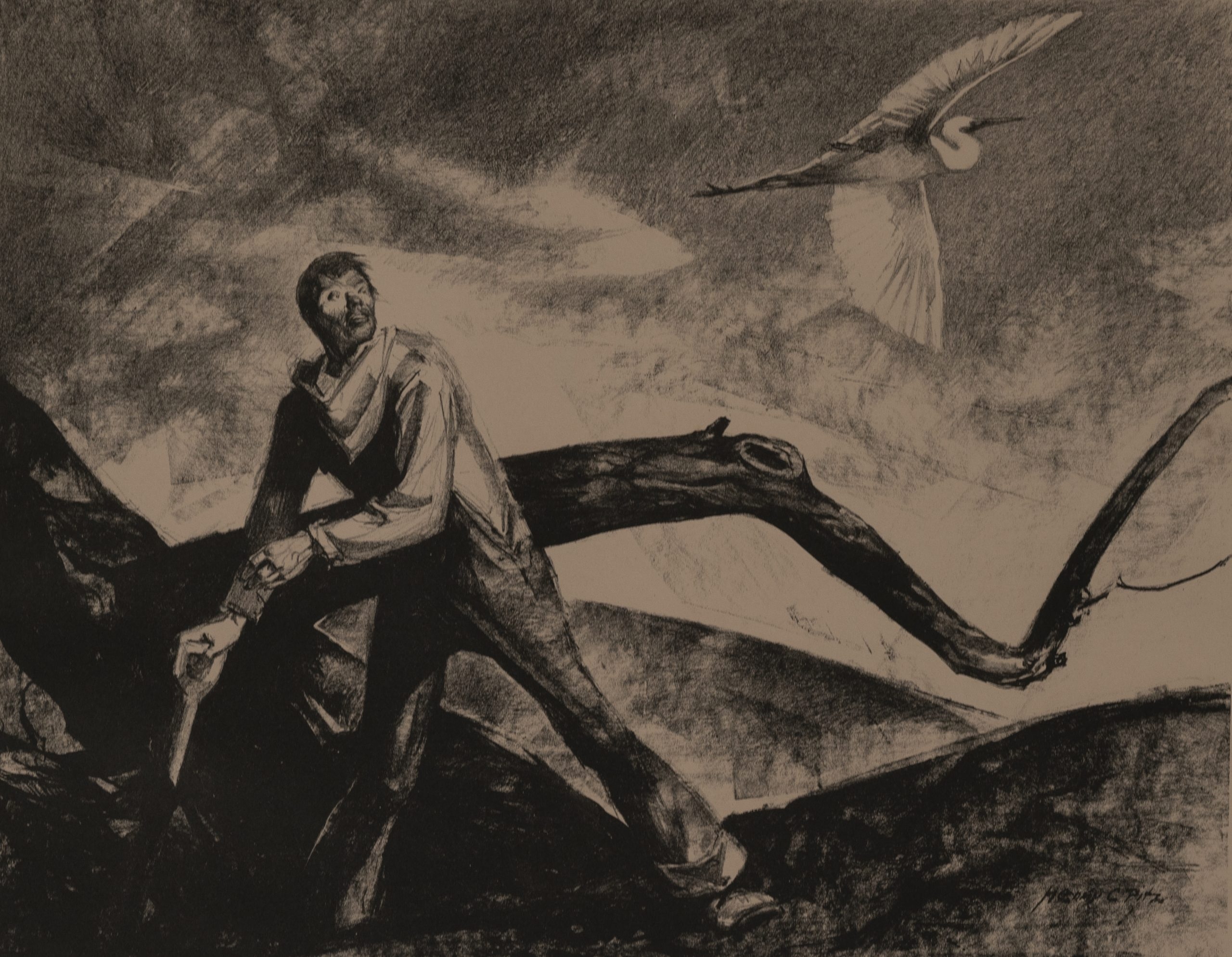 Henry Clarence Pitz | Ten Works : The White Bird Passes | MutualArt