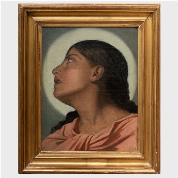 Henri Lehmann | Head of an Angel (1839) | MutualArt