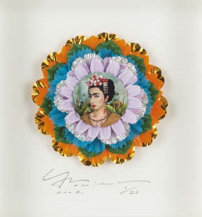 Yasumasa Morimura | Frida in the flower/Hand shaped Earring (2002 ...