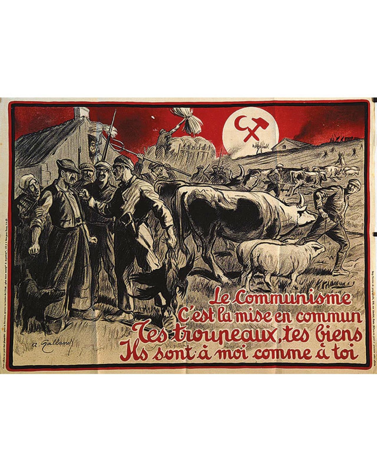 André Galland | Le Communisme C'est la Mise en Commun (Circa 1930 ...