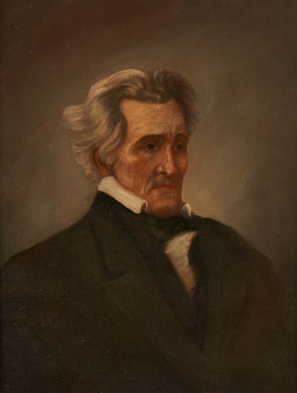 American School, 18th Century | Portrait of Andrew Jackson (1840 ...