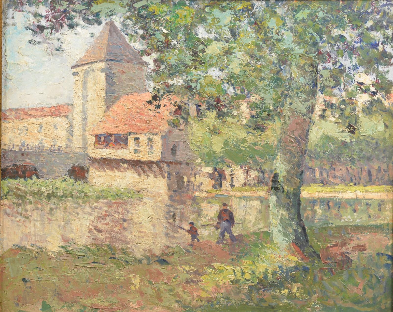 Prudent Paul Zanaroff | Le Moulin à Moret (1941) | MutualArt