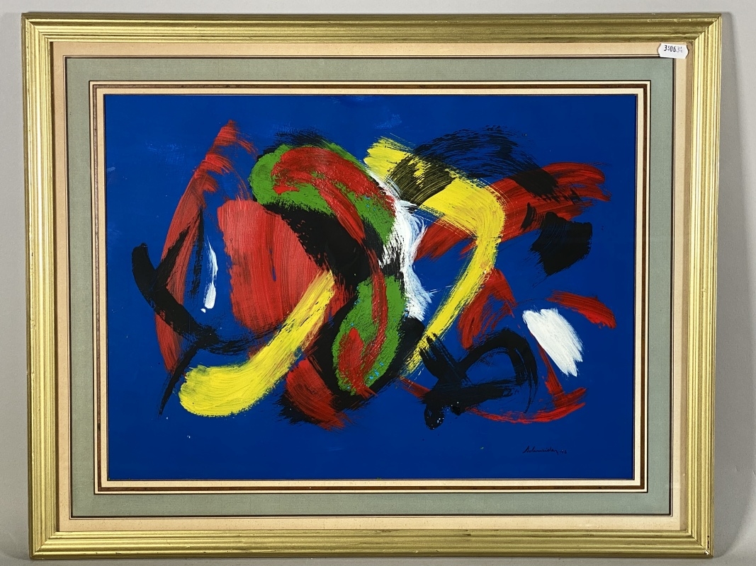 Gérard Ernest Schneider | Abstrait (1976) | MutualArt