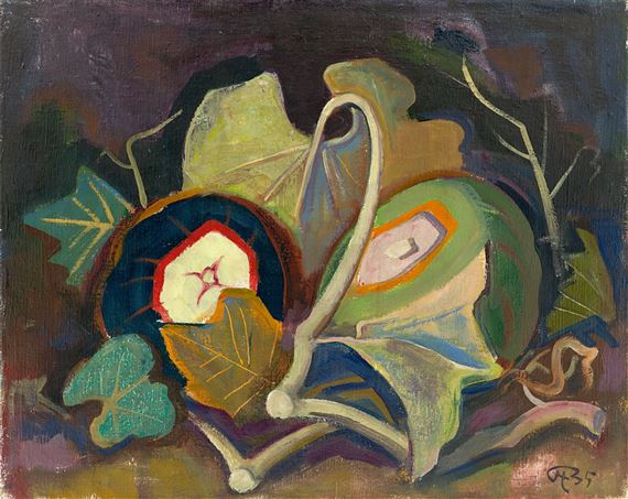 Karl Hofer | Still Life with Pumpkins (1935) | MutualArt