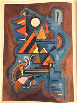 Kandinsky Wassily | Two Ovals (Composition No. 218) (1919) | MutualArt