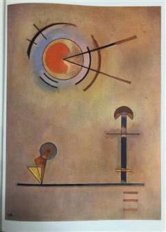 Kandinsky Wassily | Two Ovals (Composition No. 218) (1919) | MutualArt