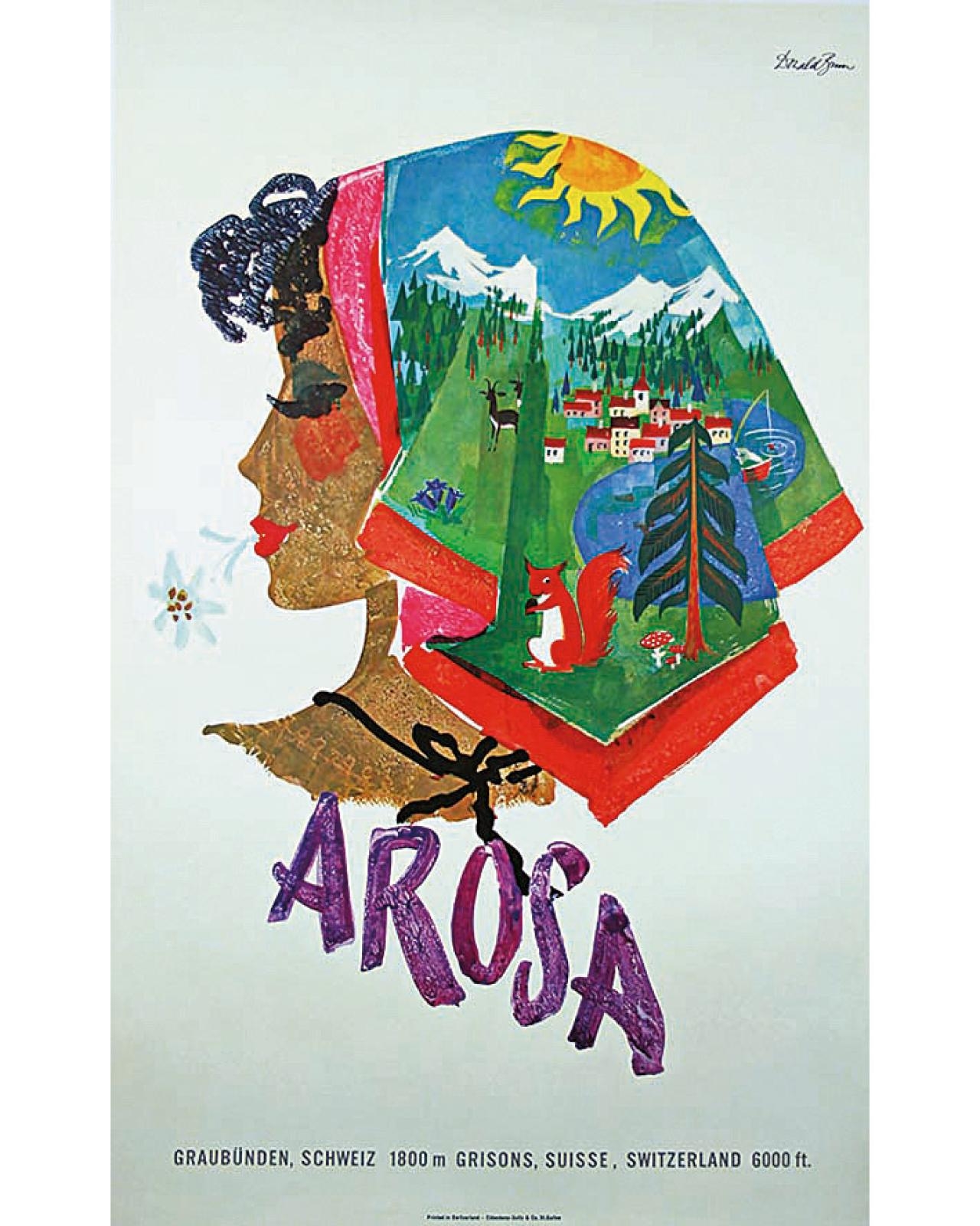 Donald Brun | Arosa Suisse (1957) | MutualArt