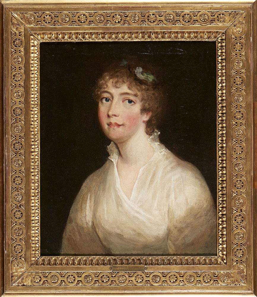 John Hoppner | Portrait de Milady Dakin née Haulon | MutualArt