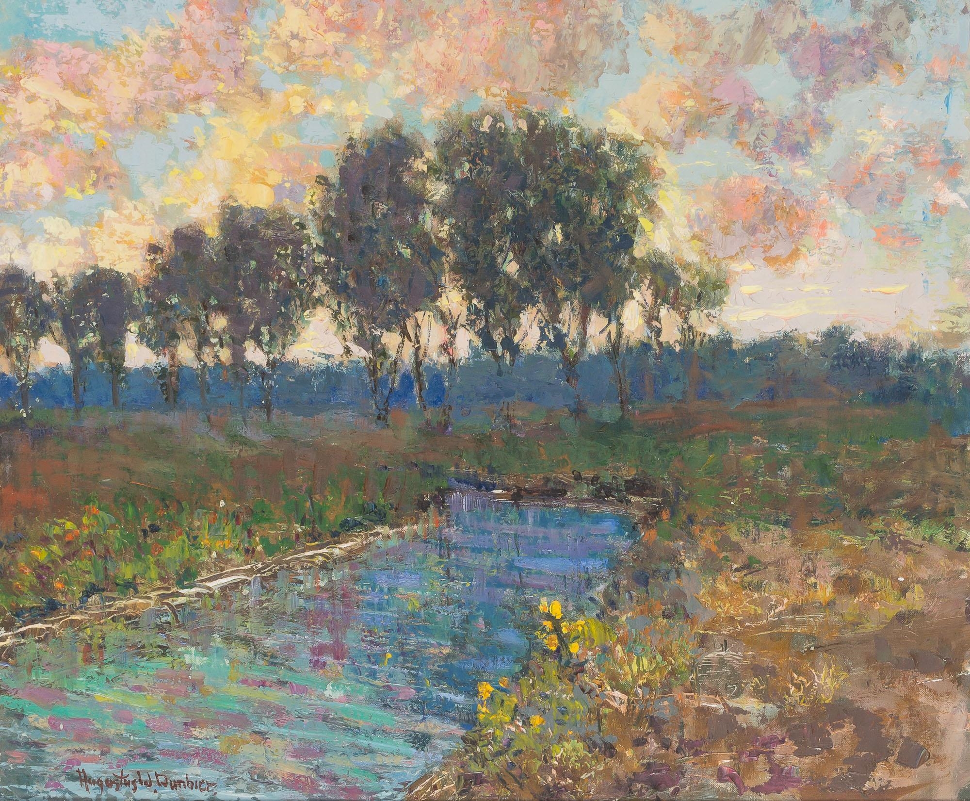 Augustus William‏ Dunbier | Just Before Sundown | MutualArt