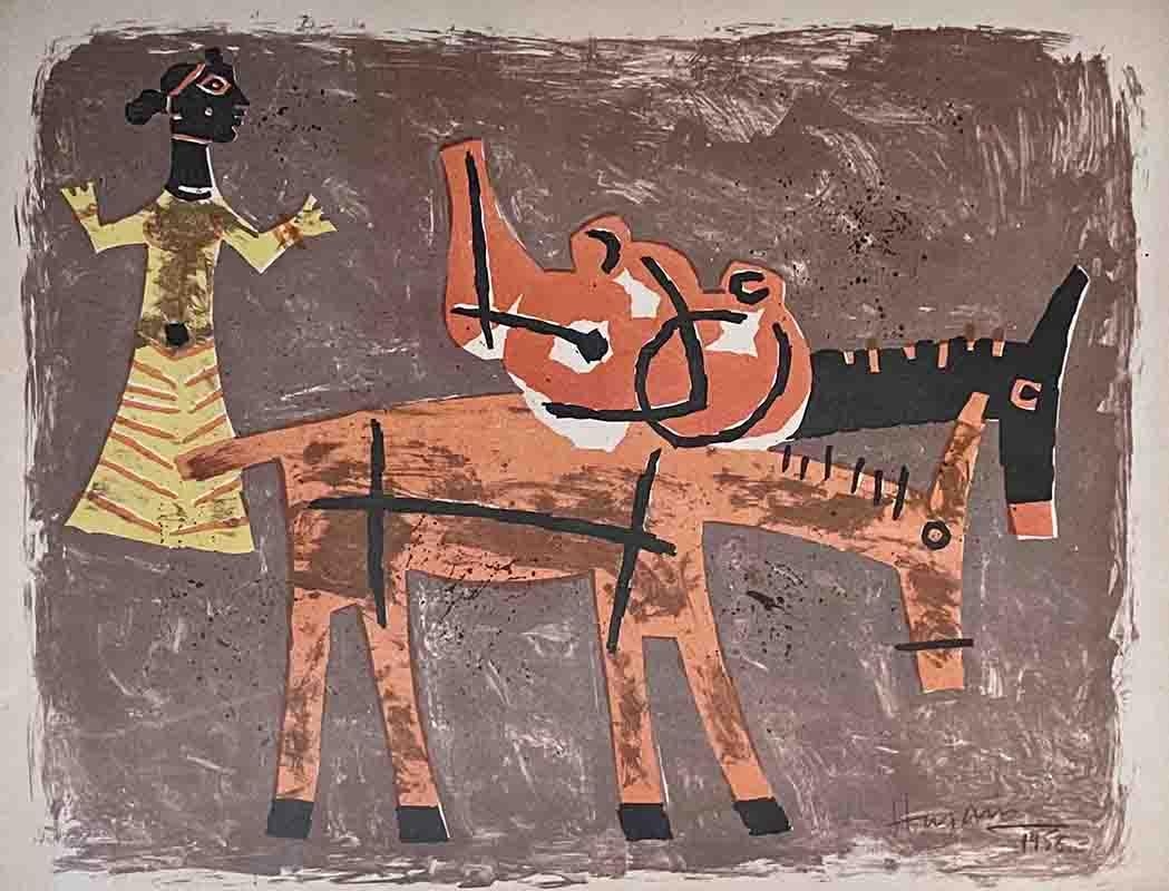 Maqbool Fida Husain | Untitled (1958) | MutualArt