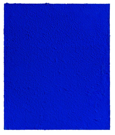 Yves Klein | Monochrome bleu (1959) | MutualArt