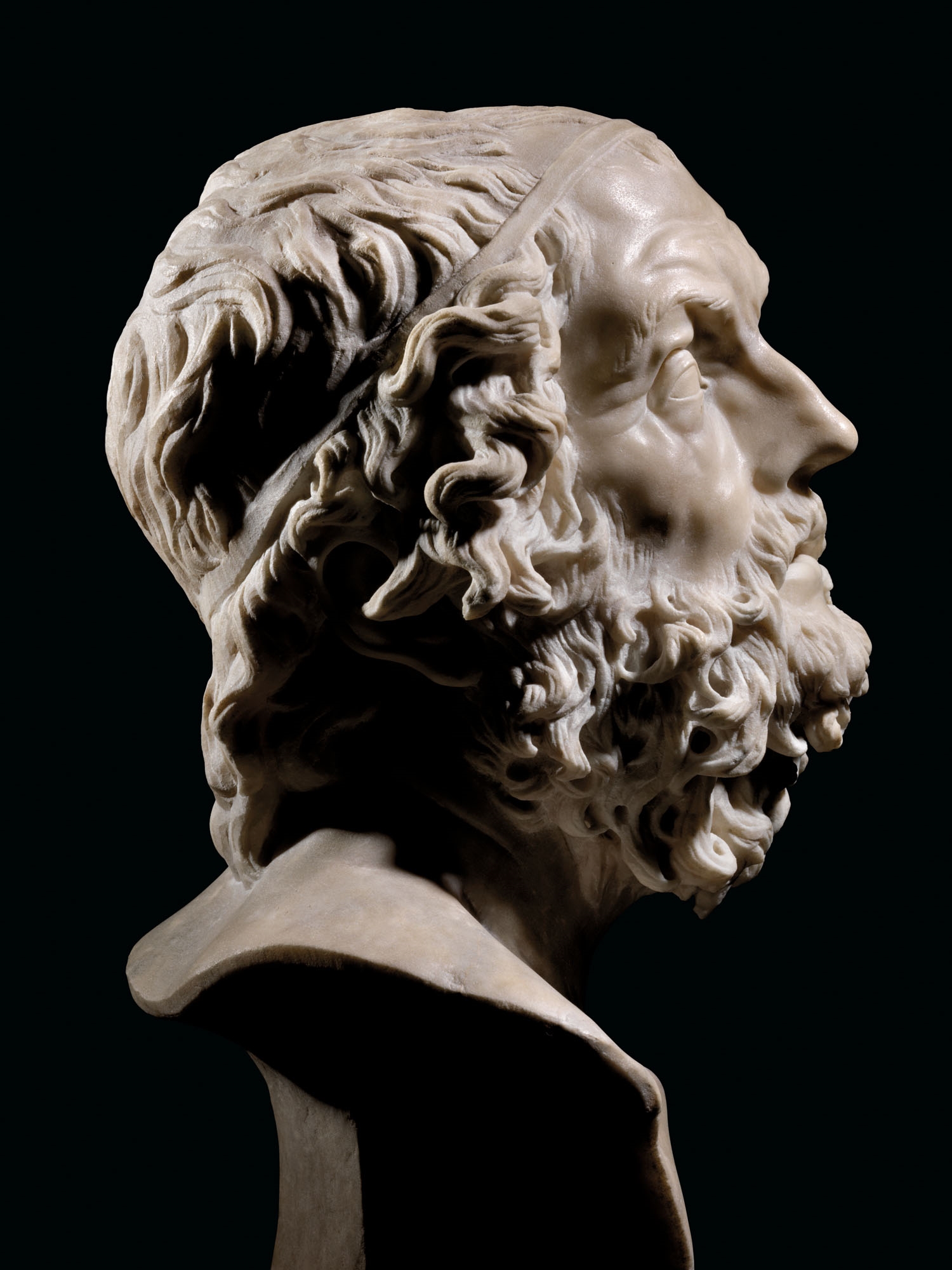 Giuliano Finelli | Aristotle (?) and Homer (1635 - 1645) | MutualArt
