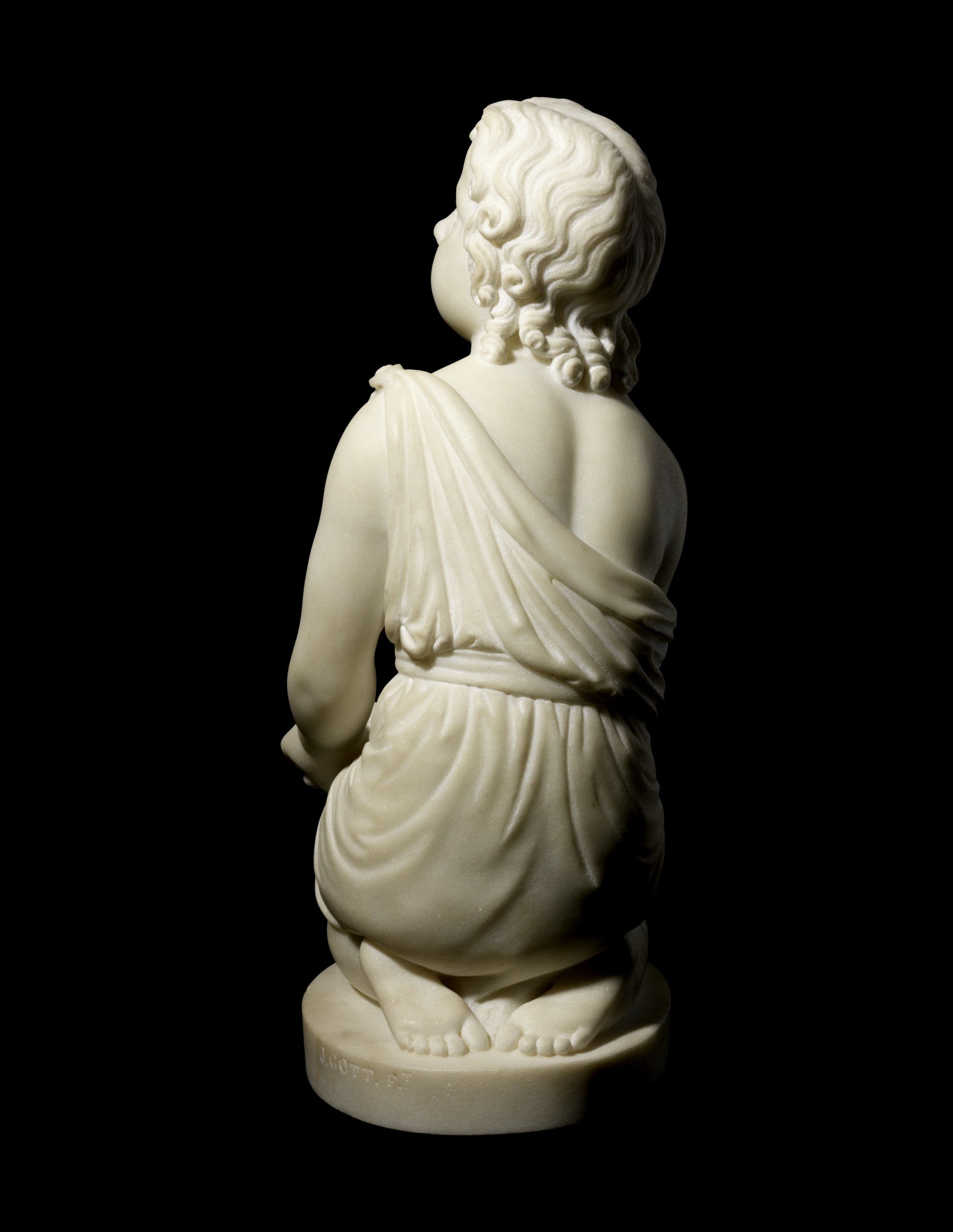 Joseph Gott | A kneeling girl | MutualArt