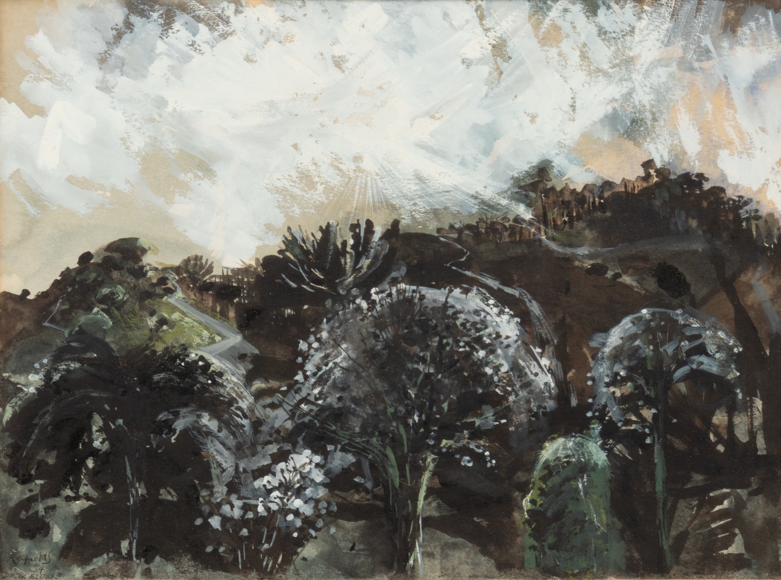 Alan Munro‏ Reynolds | Movement and The Plant (1954) | MutualArt