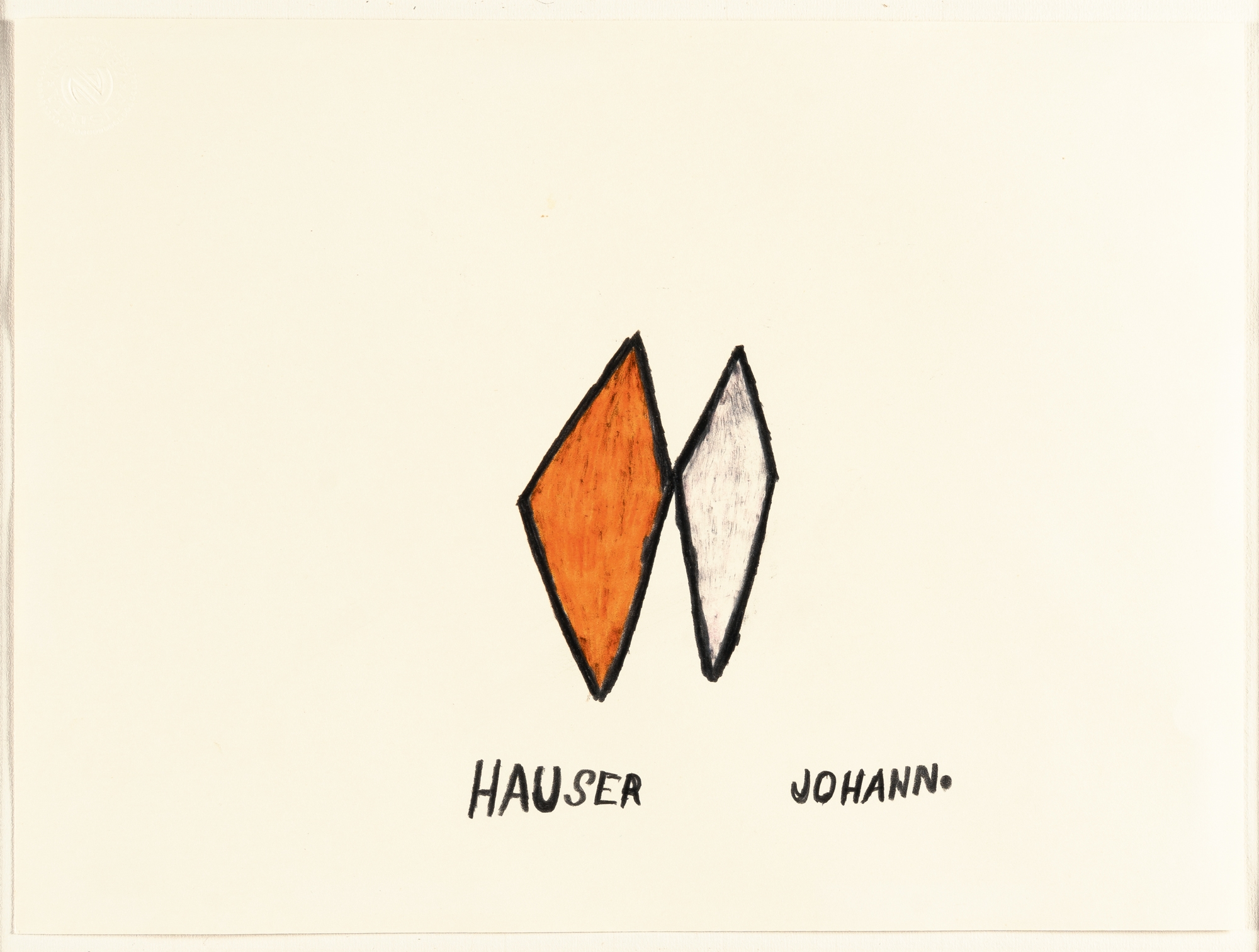 Johann Hauser | Man and Woman | MutualArt
