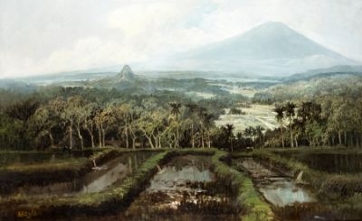 Abdullah Suriosubroto | Volcano Merapi on Java | MutualArt