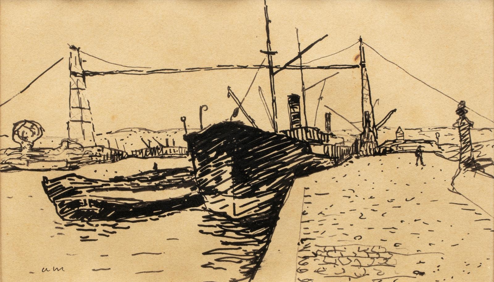 Albert Marquet | Le port d'Alger | MutualArt