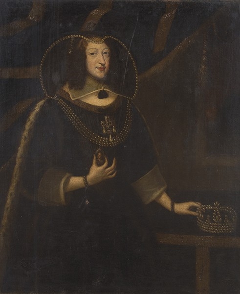 Charles Beaubrun | Portrait of Cristina María de Francia, duchess widow ...