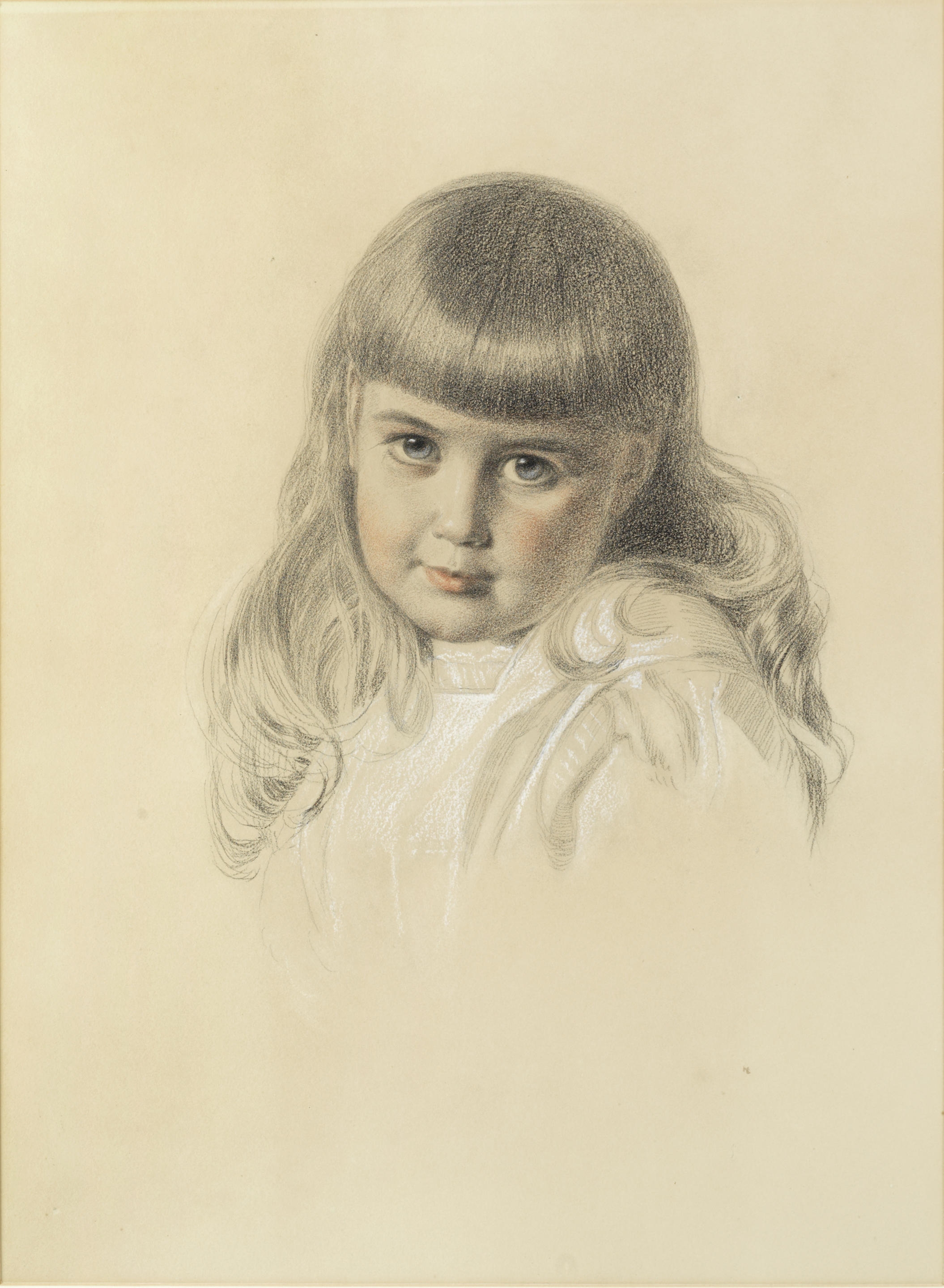 Anthony Frederick Augustus Sandys | Portrait of a young girl | MutualArt
