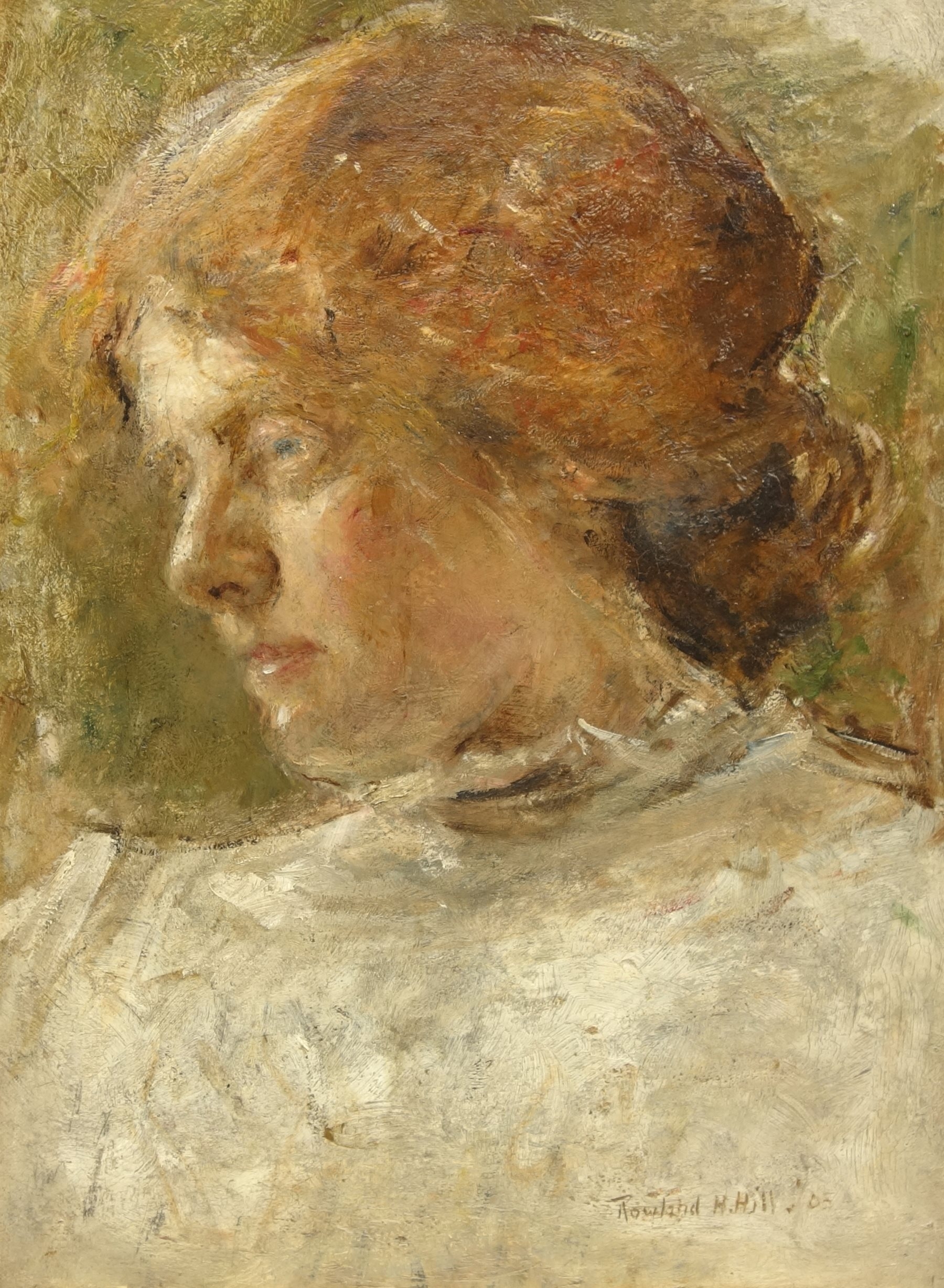 Rowland Henry Hill | Dorothy Copeland Jerrold aged 33' head and ...