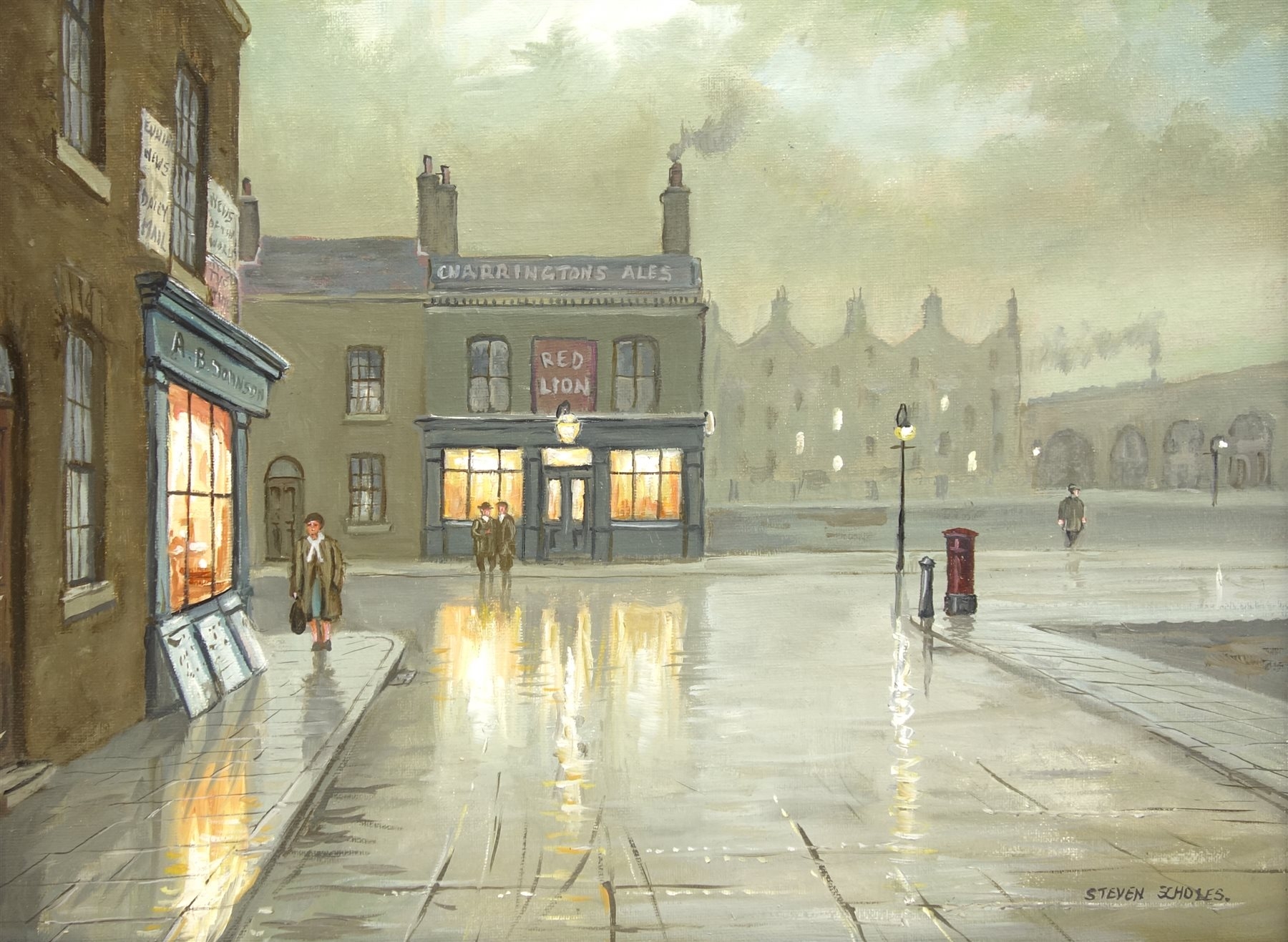 Steven Scholes | Limehouse East London (1962) | MutualArt