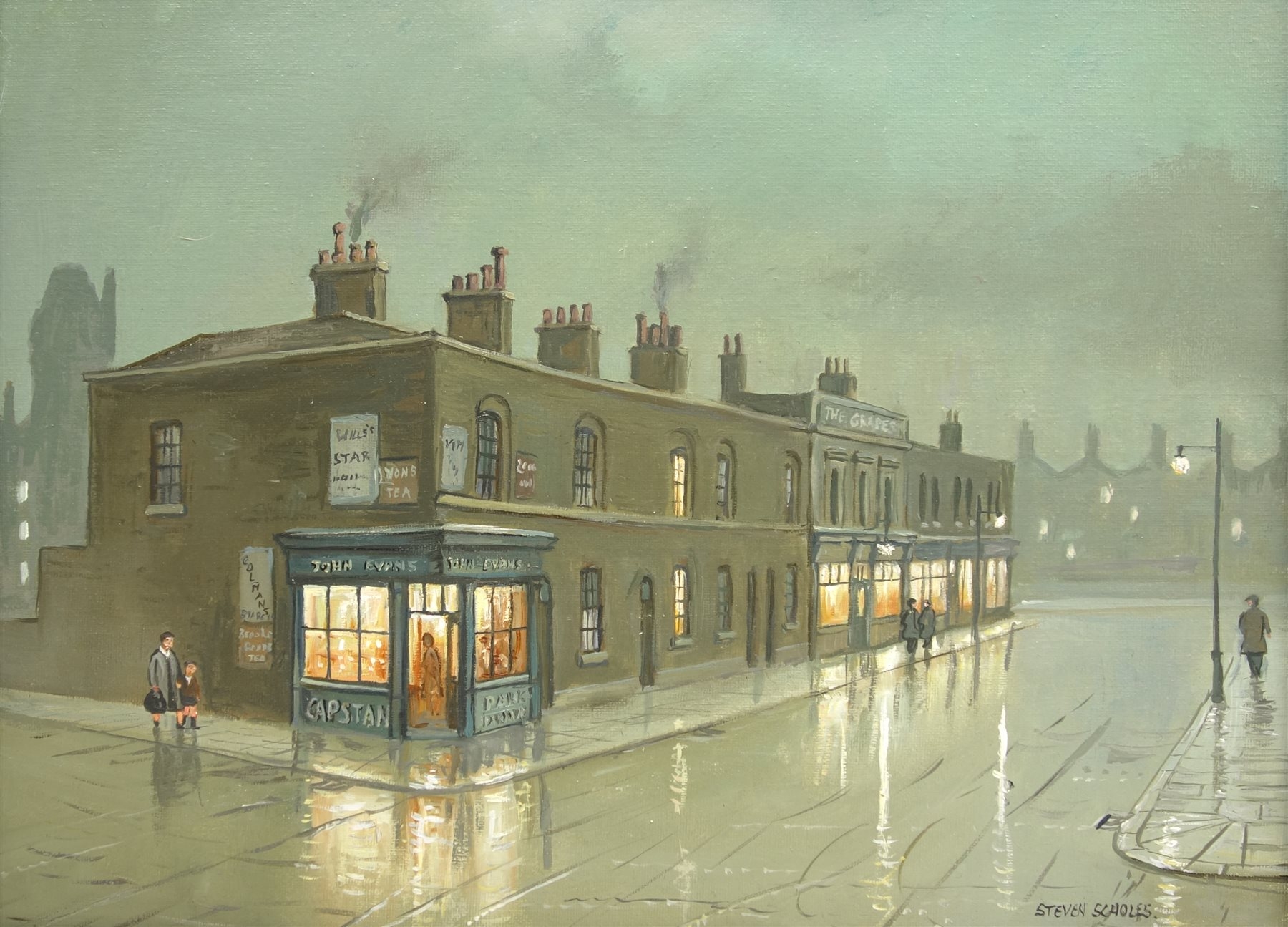 Steven Scholes | Oxford Road | MutualArt