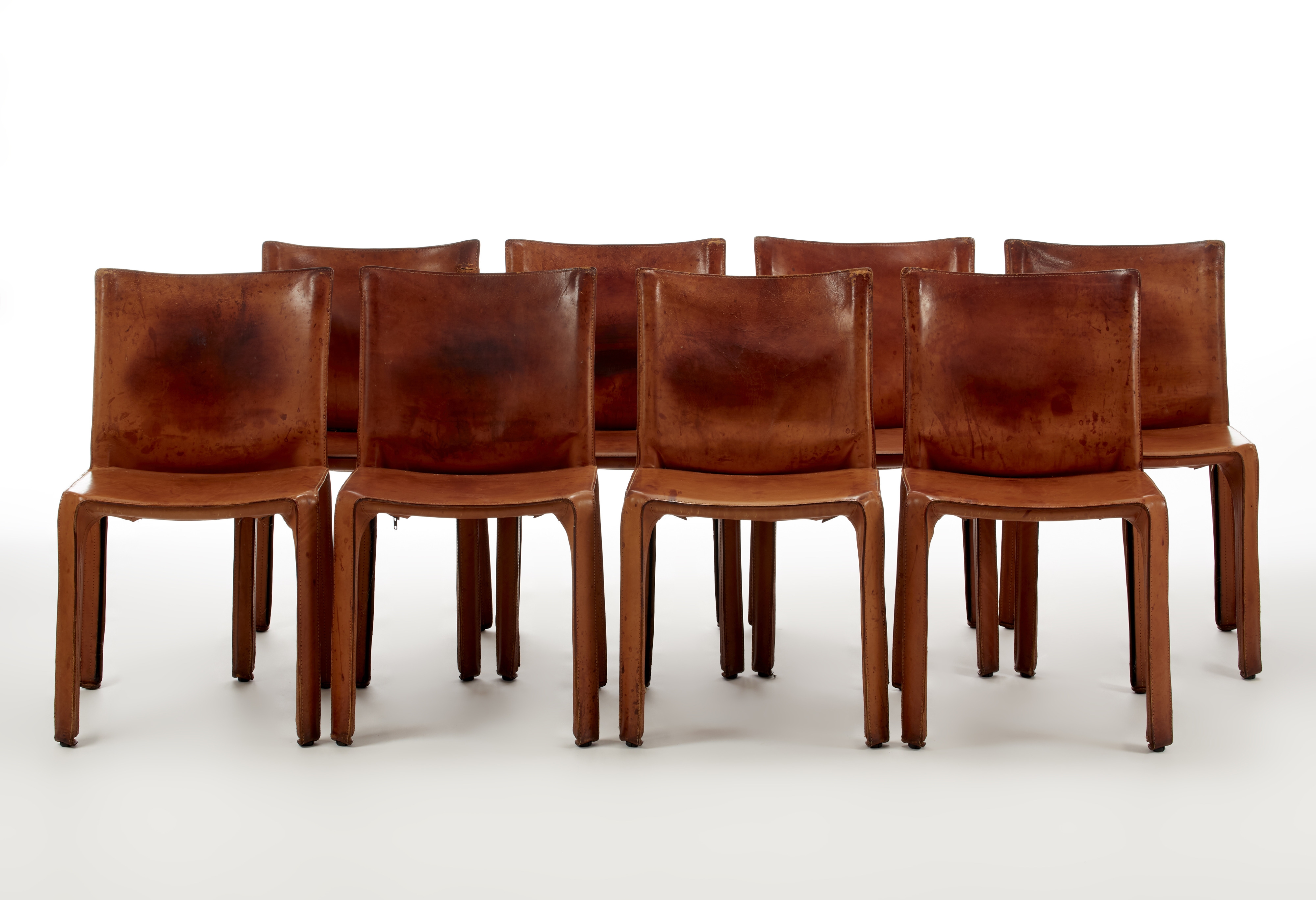 Mario Bellini | Eight works: chair model Cab 412 (8) (1977) | MutualArt